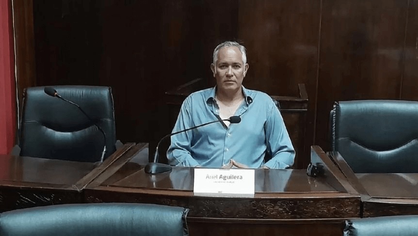 El concejal de Morón Ariel Aguilera se alejó de LLA
